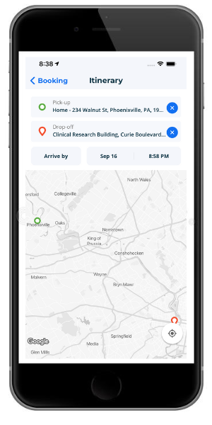 Ecolane Mobile App for Riders | Manage & Book Trips in Real-Time