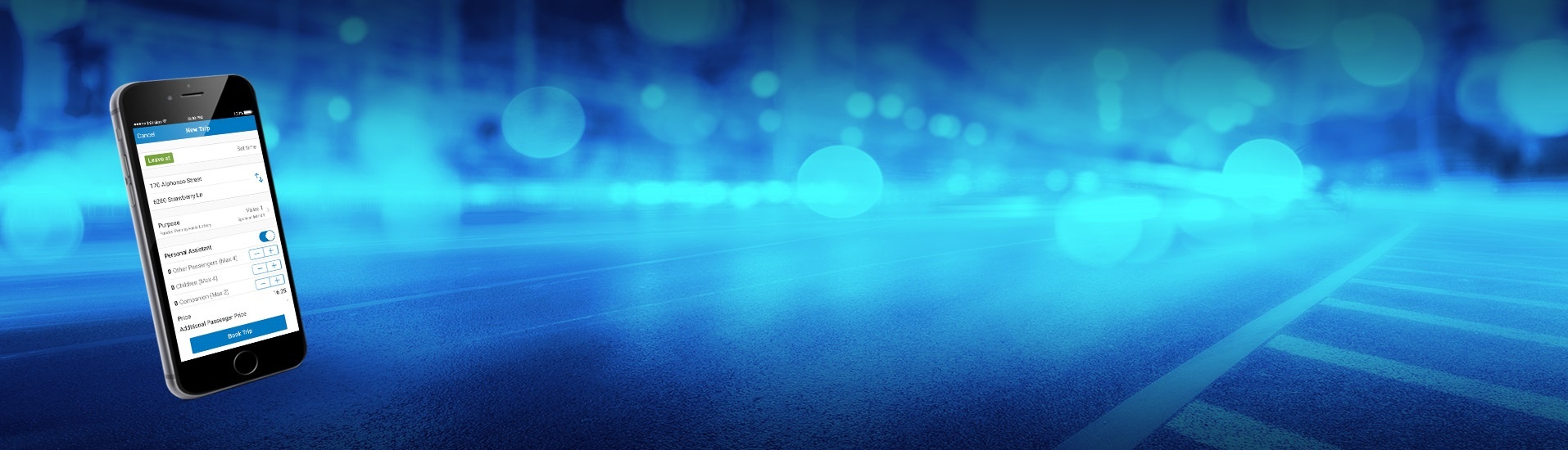 DRT App | Mobile App for Riders | Manage Trips | Ecolane